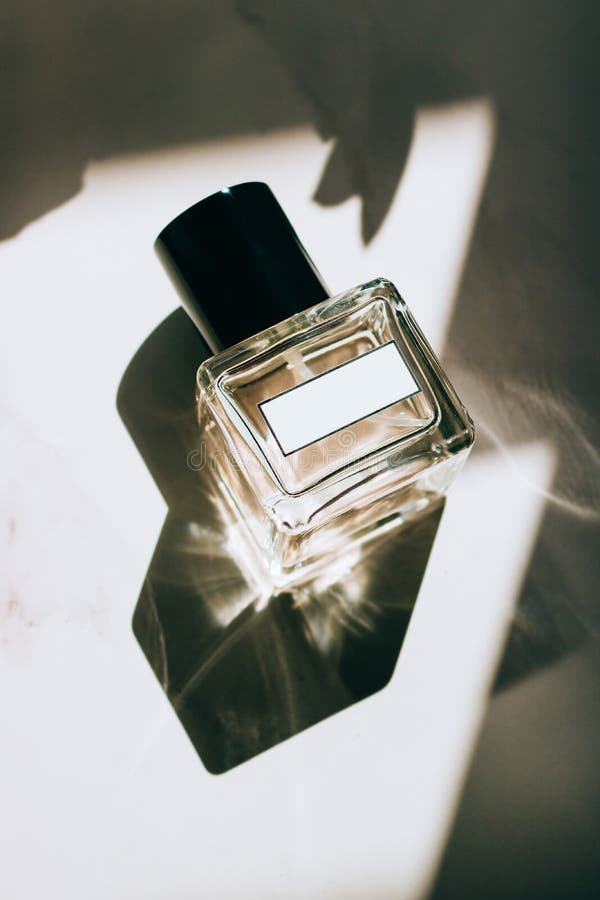 Perfume Bottles with Blank Labels Stock Photo - Image of lifestyle ...