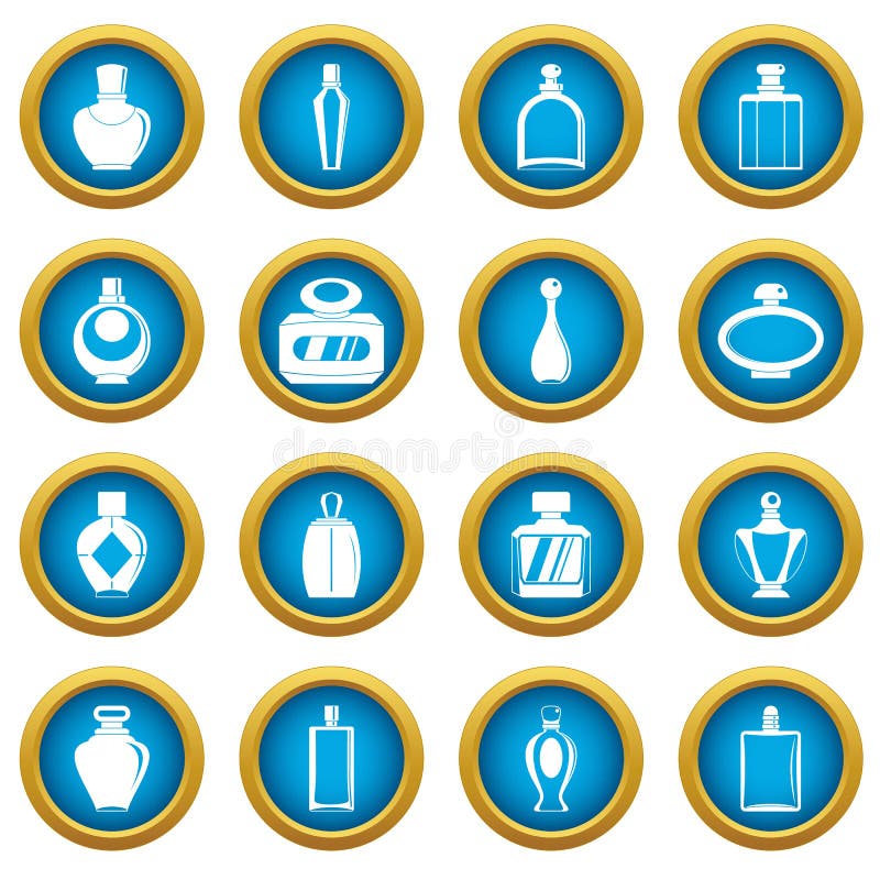 Perfume Bottles Logo Icons Set, Simple Style Stock Vector ... Perfume Bottles Logo Icons Set, Simple Style Stock Vector ...