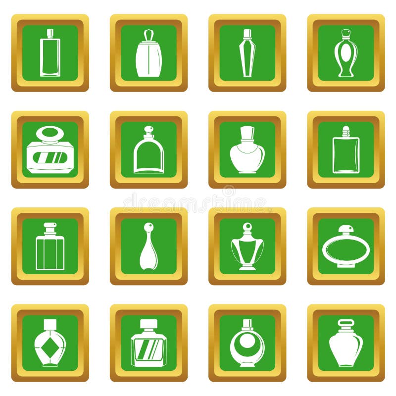 Green Fragrance Bottles Stock Illustrations – 241 Green Fragrance ...
