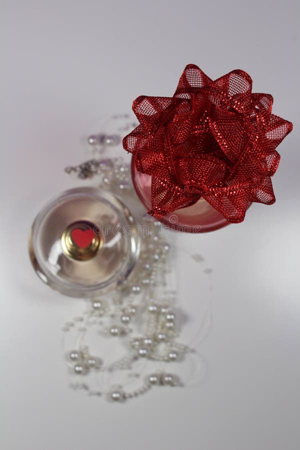 Perfume stock image. Image of ribbon, pearl, perfume - 93389455