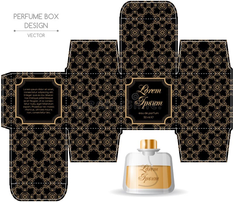 Perfume Box Design Stock Illustrations – 3,406 Perfume Box Design Stock ...