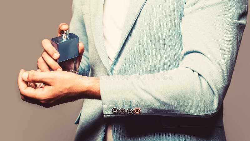 Perfume Or Cologne Bottle Male Fragrance And Perfumery Cosmetics Man