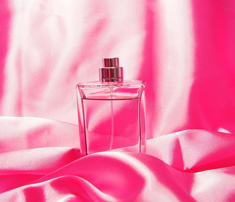 Perfume Da Mulher Na Cor-de-rosa Imagem de Stock - Imagem de cuidado ...