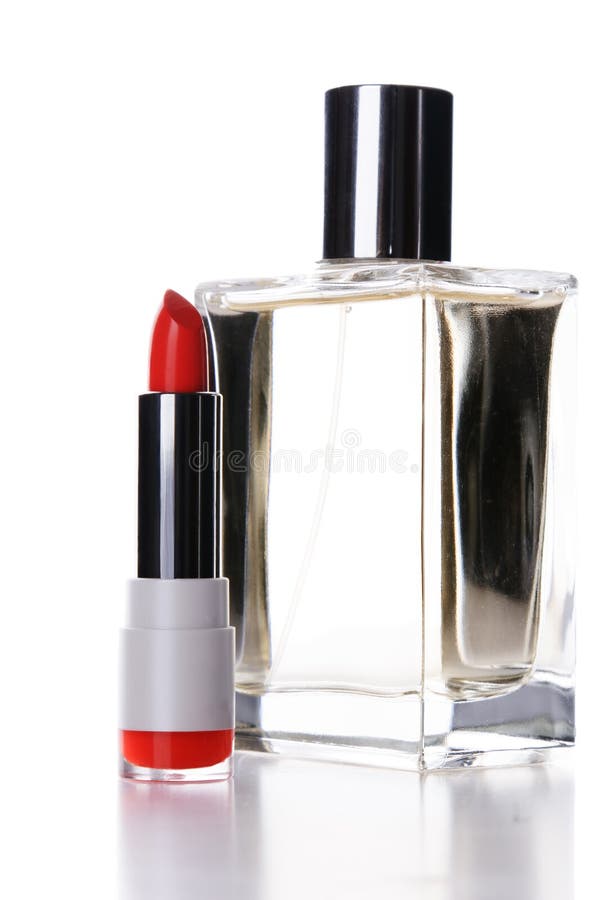 Perfume flask stock image. Image of toiletry, lipstick - 10798603