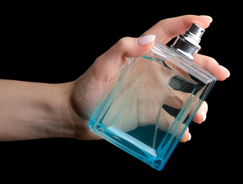 Perfume in hand beauty stock image. Image of glamour - 139025703