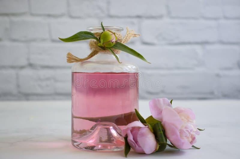Perfume for Home Beautiful Flower Peony Aromatic Stock Photo - Image of ...