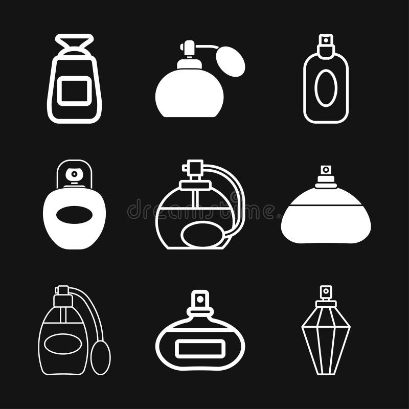 Perfume Icon Sign Symbol for Design Stock Illustration - Illustration ...