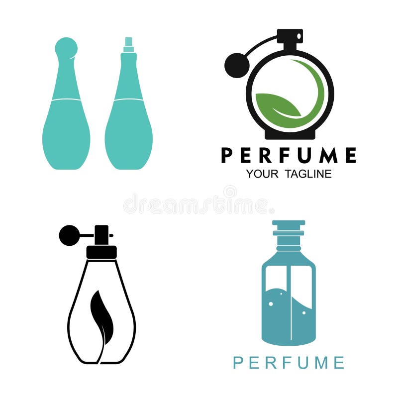 Perfume Logo Vector Icon Simple Illustration Stock Illustration ...
