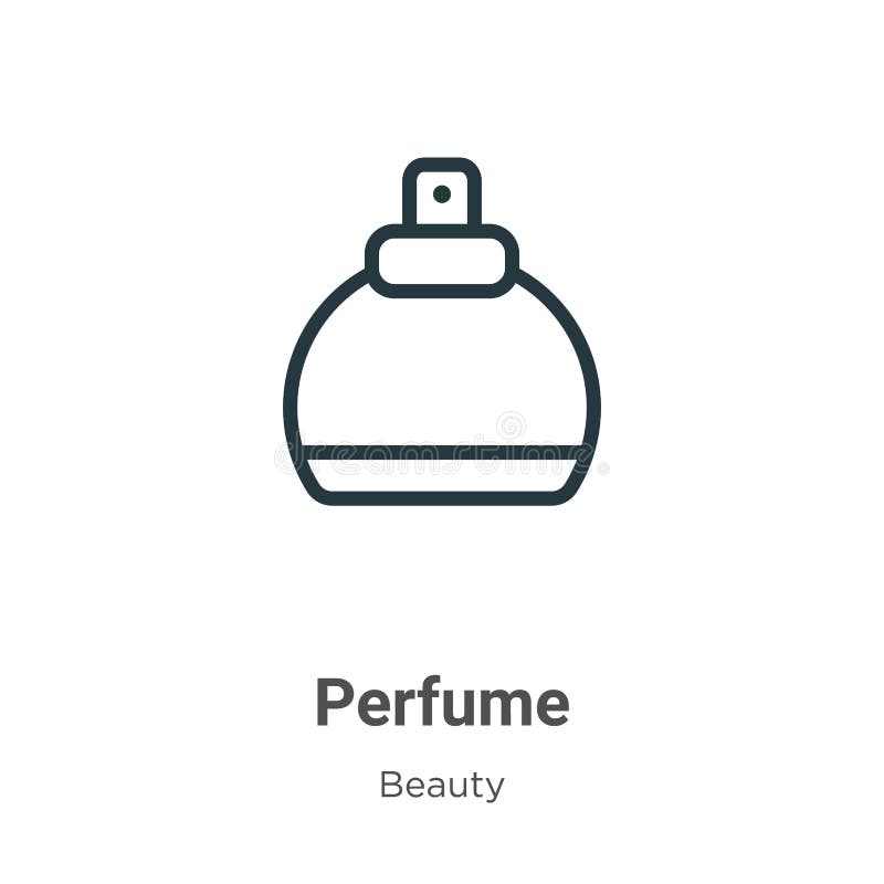 Perfume Outline Icon Set of 20 Thin Modern and Stylish Icons. Different ...