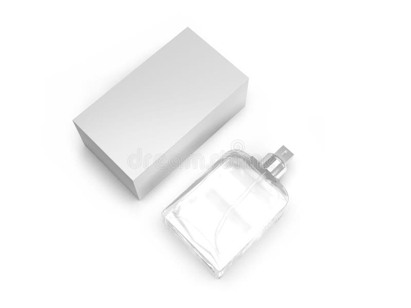 Perfume Packaging 3d Illustration Mockup Scene Stock Illustration Illustration Of Isolated
