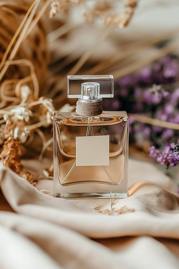 Perfume in Rustic Chic Still Life Setting Stock Photo - Image of ...