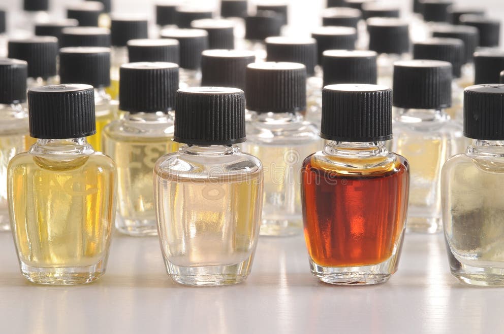 Perfume samples. stock image. Image of specimen, substance - 12786379