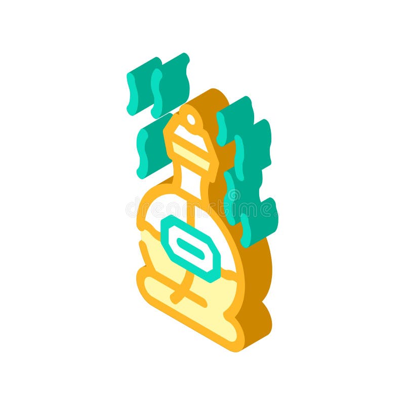 Perfume Scent Isometric Icon Vector Illustration Sign Stock Vector ...