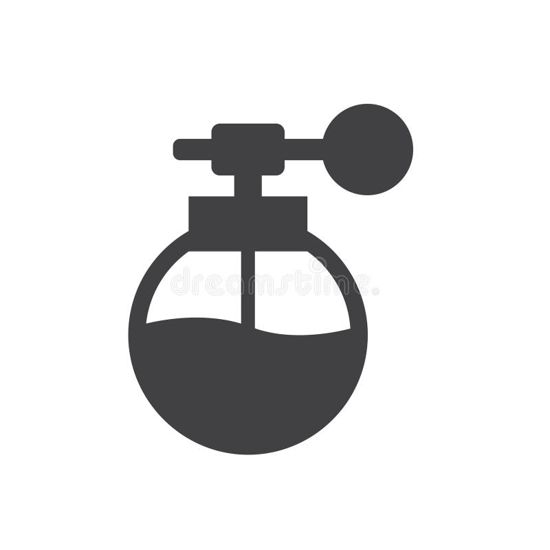 Perfume Spray Logo in Gold Color for Beauty and Cosmetic Brand Stock ...