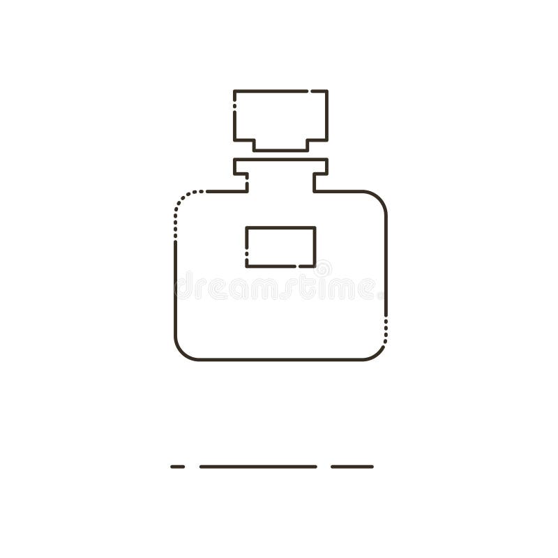 Perfume Thin Line Icon. Mbe Minimalism Style Stock Illustration ...