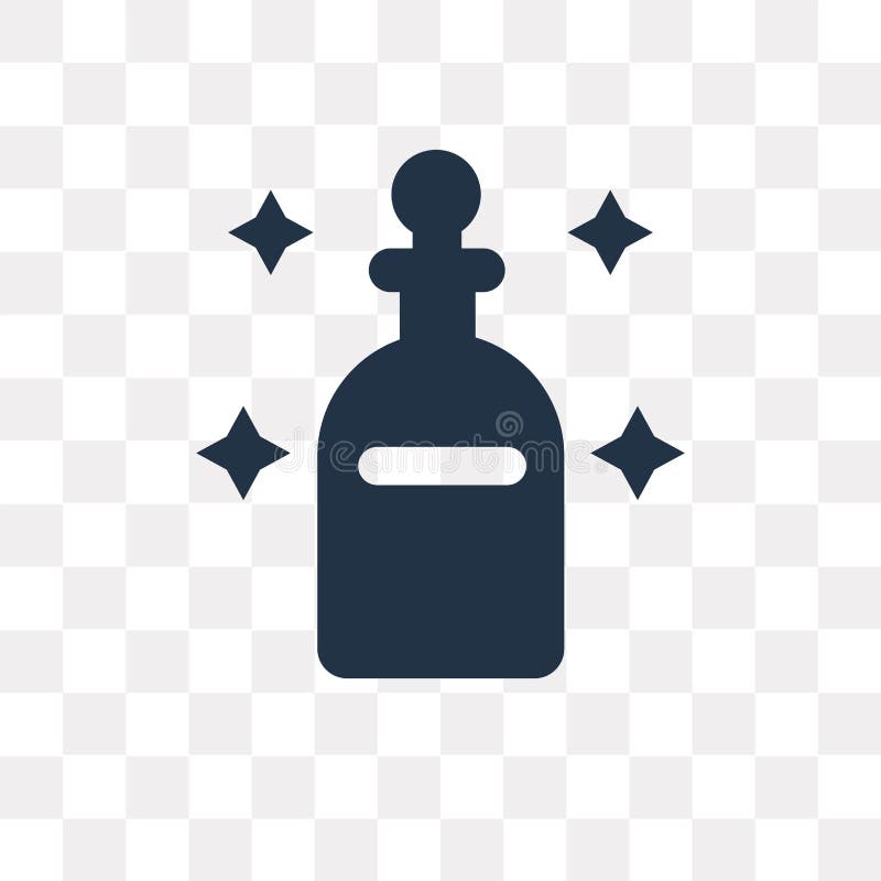 Perfume Vector Icon Isolated on Transparent Background, Perfume Stock ...