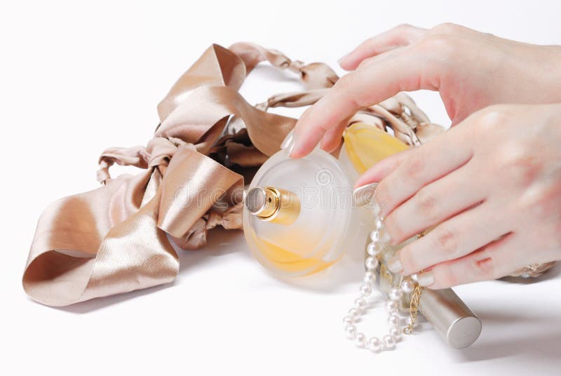 Perfume and Women Accessories Stock Image - Image of concept ...