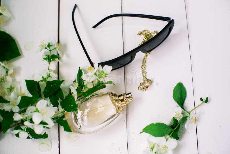 Perfume and Women S Accessories Stock Photo - Image of decoration ...