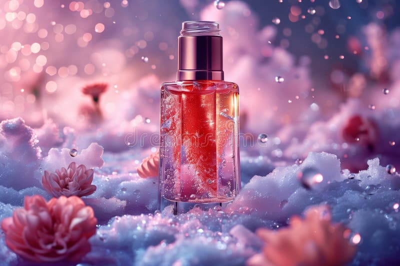 Perfumes Creative Advertising. Close-up Object Shooting of a Perfume ...
