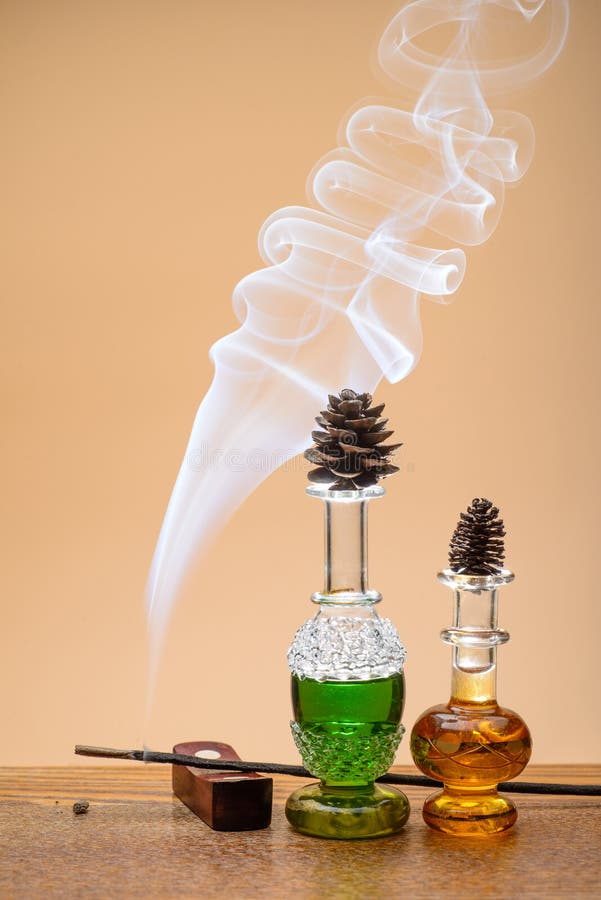 Perfumes and smoke stock photo. Image of beauty, elegance - 52269666