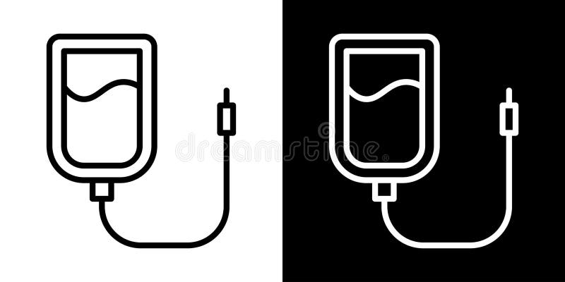 Perfusion Thin Line Vector Icon Set Stock Vector - Illustration of ...