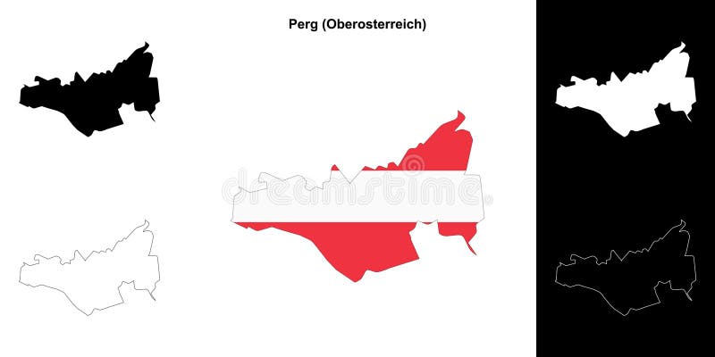 Perg outline map stock vector. Illustration of area - 335090061