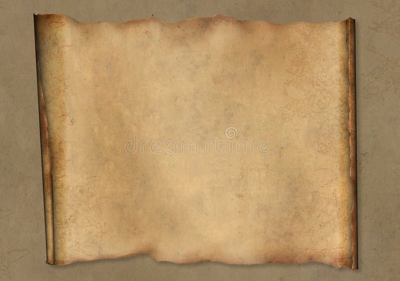 Pergament stock abbildung. Illustration von gealtert, papier - 7620418