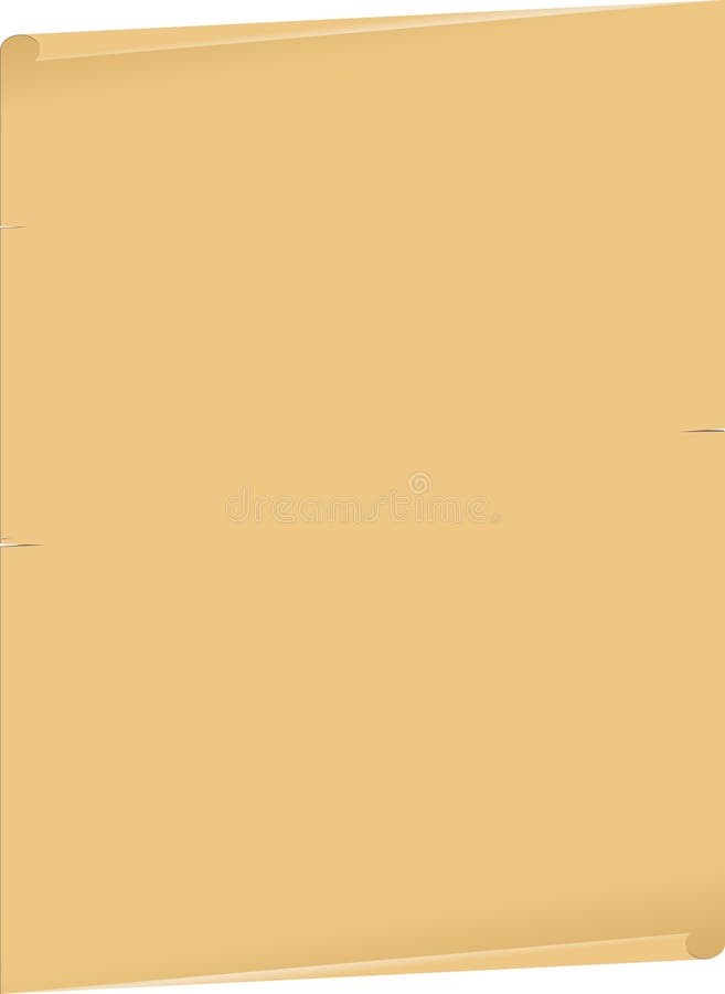 Pergament Paper stock vector. Illustration of medieval - 36380236