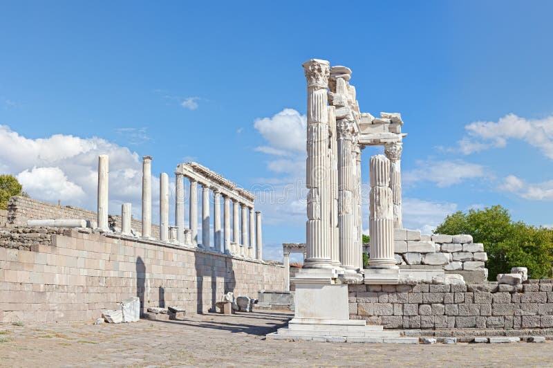 Pergamon stock photo. Image of landmark, ancient, temple - 22586762