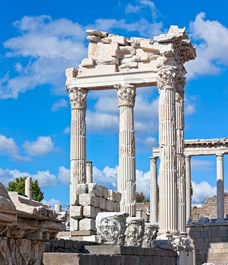 Pergamon stock photo. Image of landmark, ancient, temple - 22586762