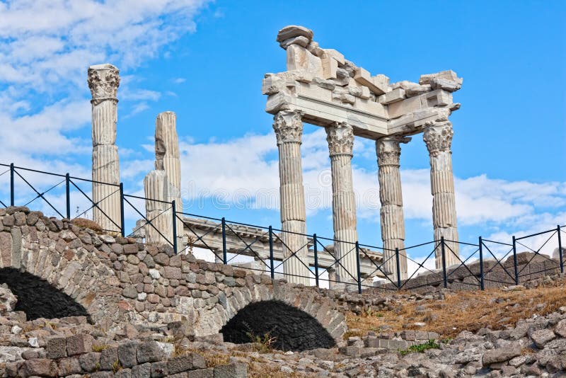 Pergamon stock image. Image of remains, colonnade, roman - 22618931