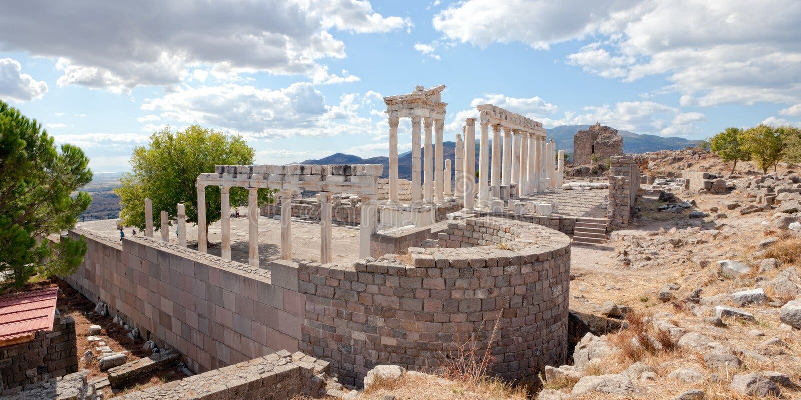 Pergamon stock photo. Image of landmark, ancient, temple - 22586762