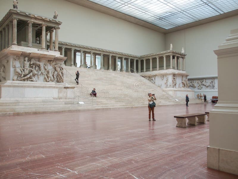 Pergamon museum in Berlin editorial stock photo. Image of deutschland ...