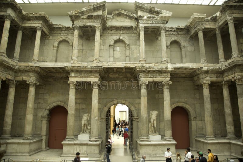 Pergamon Museum Berlin stock image. Image of landmark - 44278895