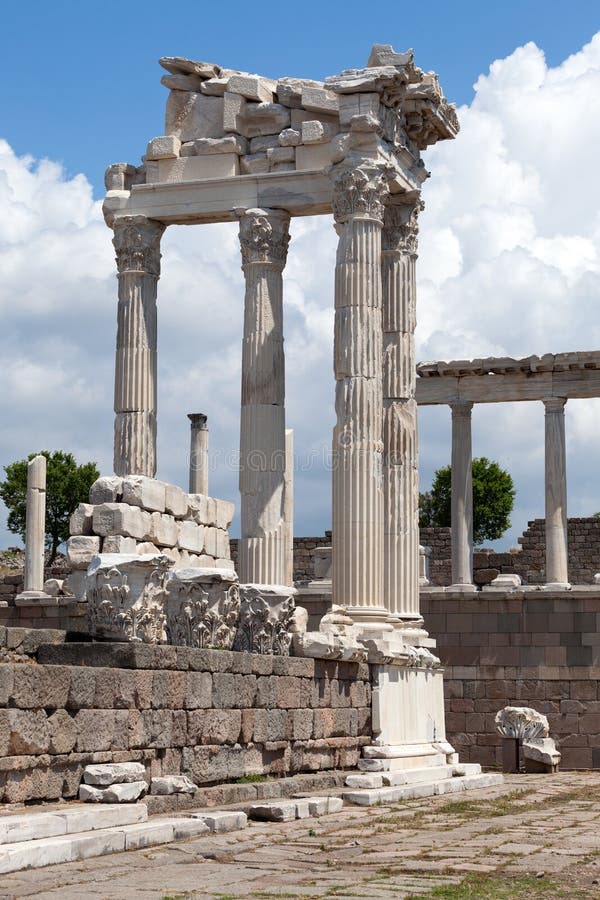 Pergamon stock photo. Image of period, famous, capitel - 37658032