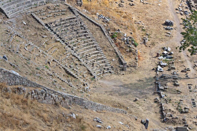 Pergamon stock photo. Image of landmark, ancient, temple - 22586762