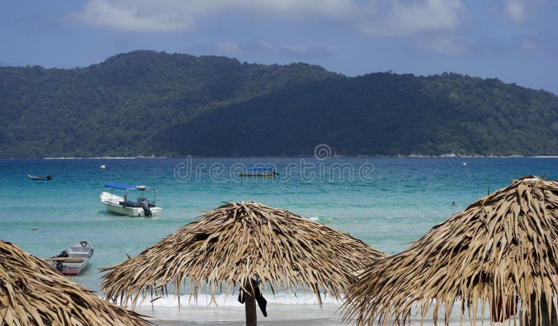 Perhentian Island Beach stock image. Image of sunny, beach - 20125001