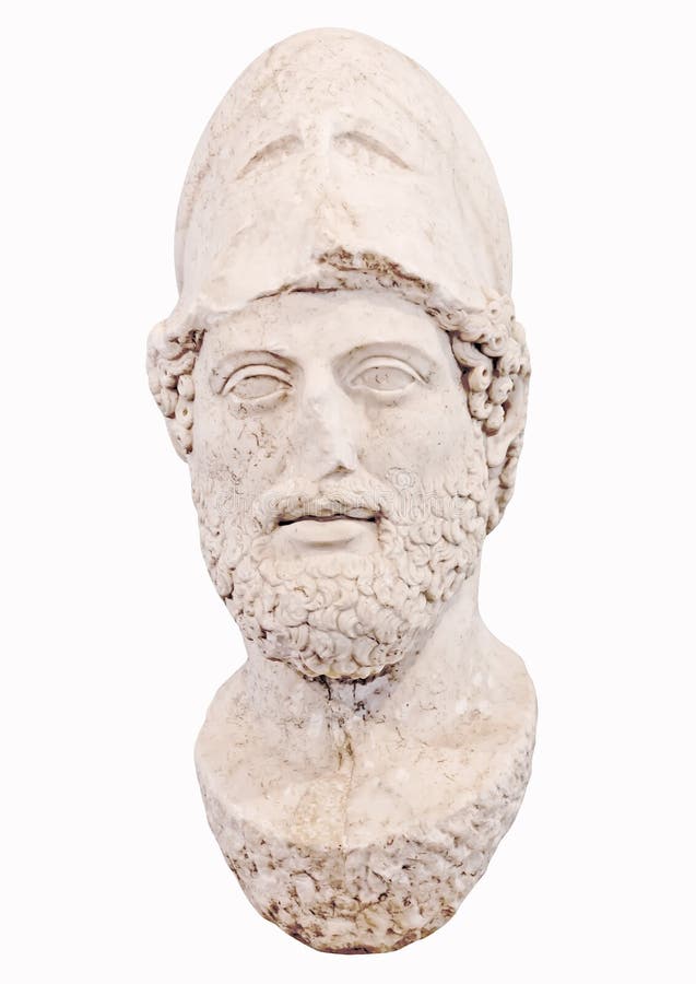 Bust of Pericles stock image. Image of greece, roman - 26438073