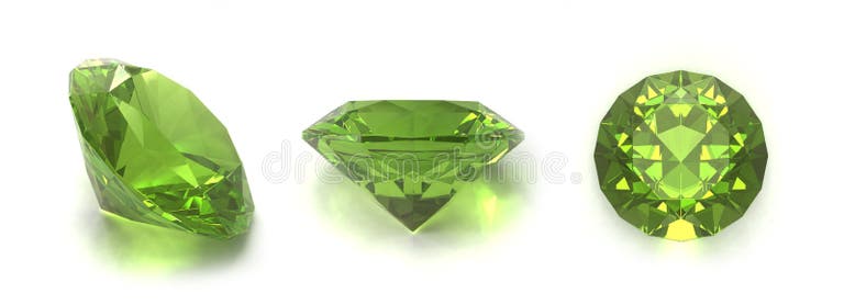 Peridot or chysolite gems stock photo. Image of carat - 6723324