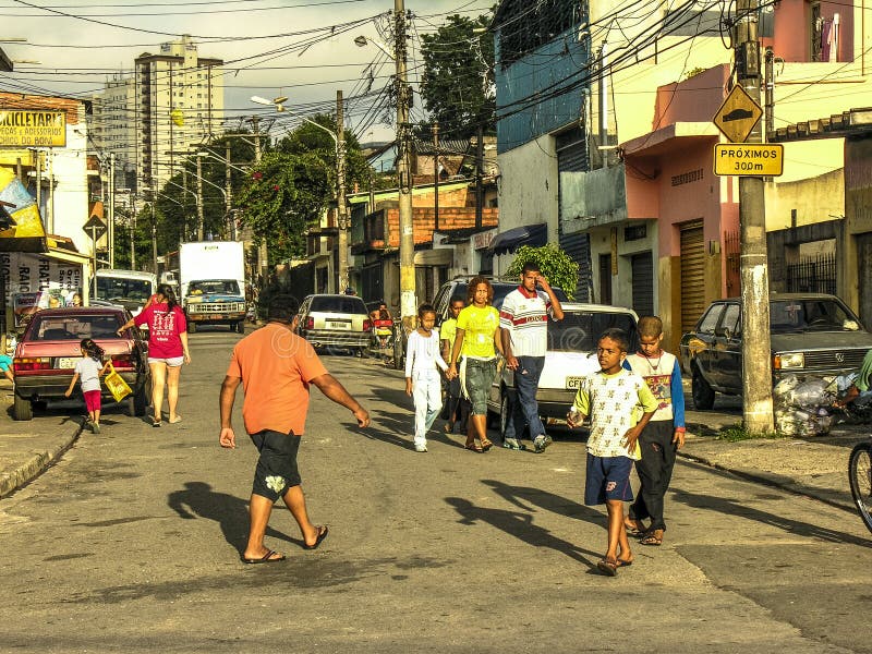 Periferia foto editorial. Imagem de américa, arquitetura - 111996636