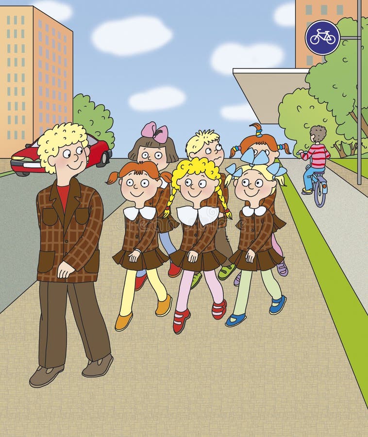 Perigo na estrada ilustração stock. Ilustração de réguas - 21734778