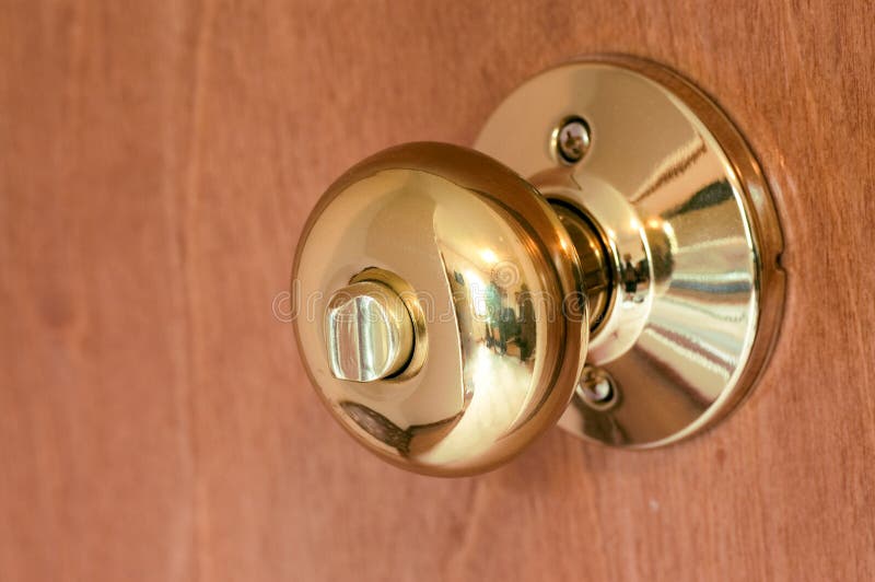 Perilla de puerta foto de archivo. Imagen de bloqueo, puerta - 283346