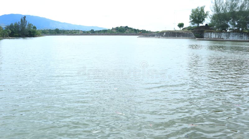 Perimeter Reservoir Area with an Aesthetic Point of View Stock Image ...