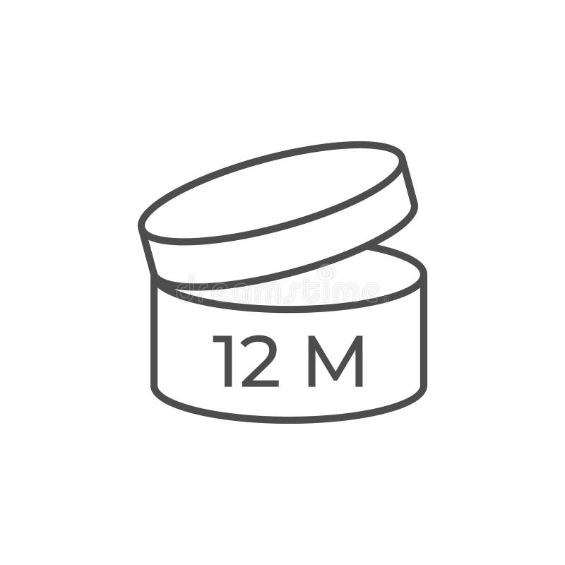 12 Month Shelf Life Icon Stock Illustrations – 144 12 Month Shelf Life ...