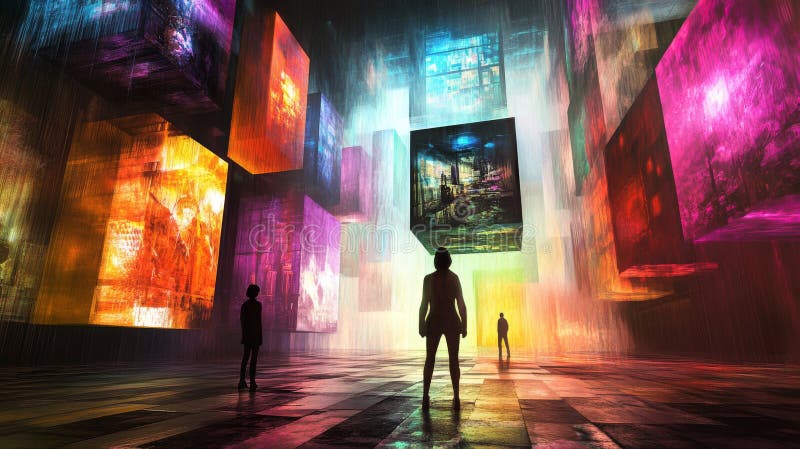 During the Period of Technology and Artificial Intelligence, a Man ...