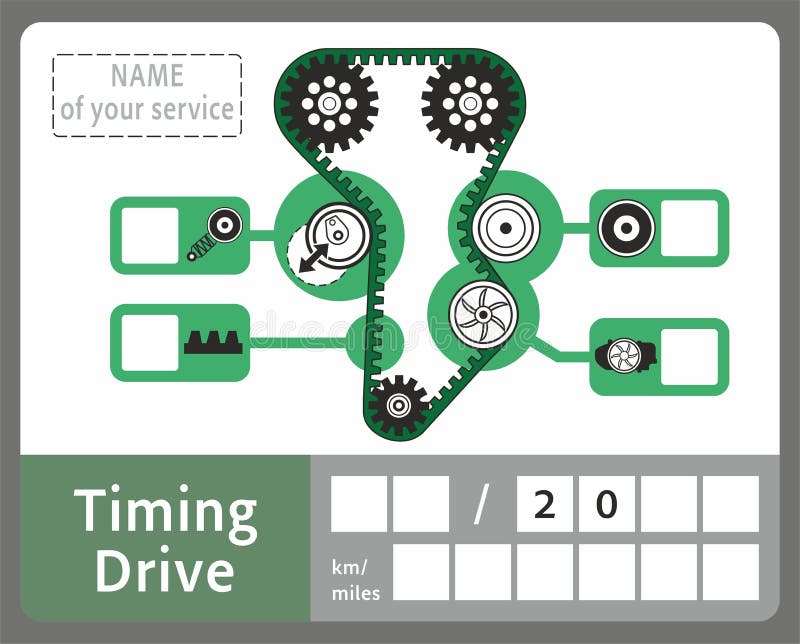 Periodic car sticker stock vector. Illustration of assembly - 104804078