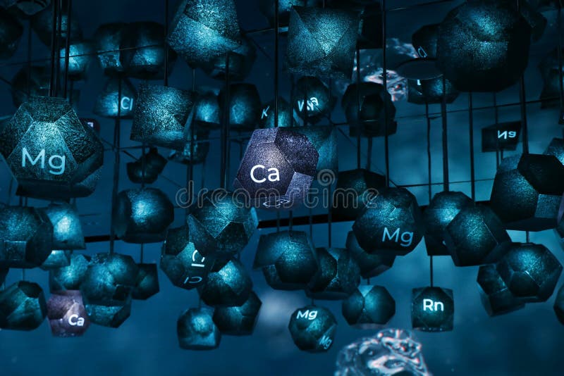 Periodic Table of Chemical Elements, Abstract Science Stock ...