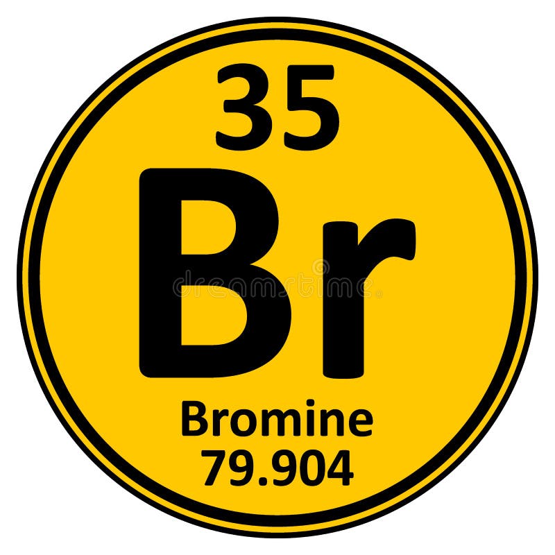 Bromine Symbol Stock Illustrations – 220 Bromine Symbol Stock ...