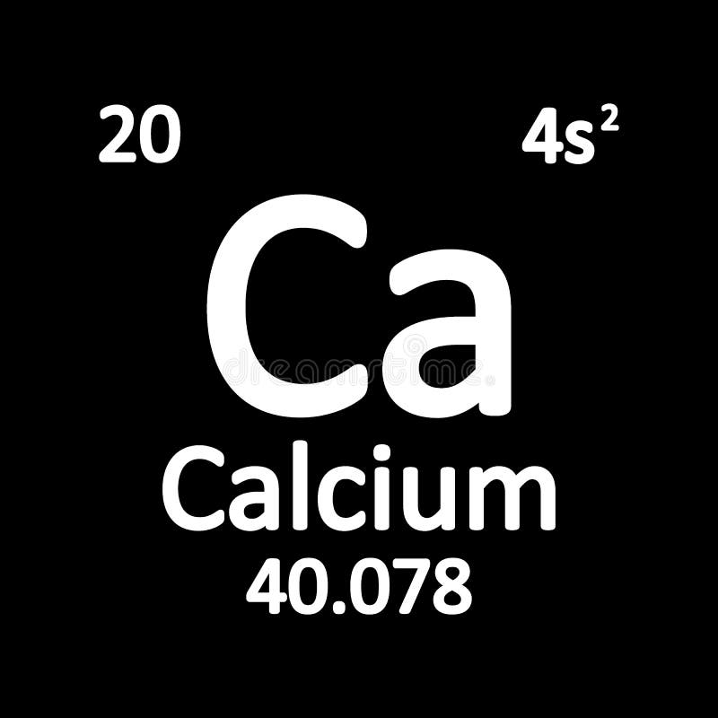 Periodic Table Element Calcium Stock Illustrations – 689 Periodic Table ...