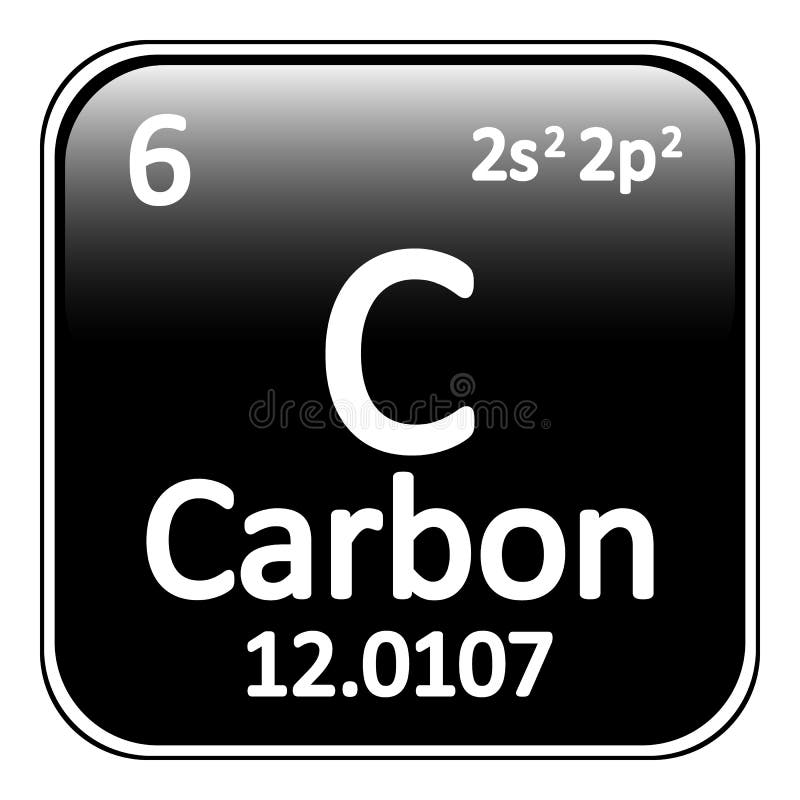 Periodic Table Element Carbon Stock Illustrations – 960 Periodic Table ...